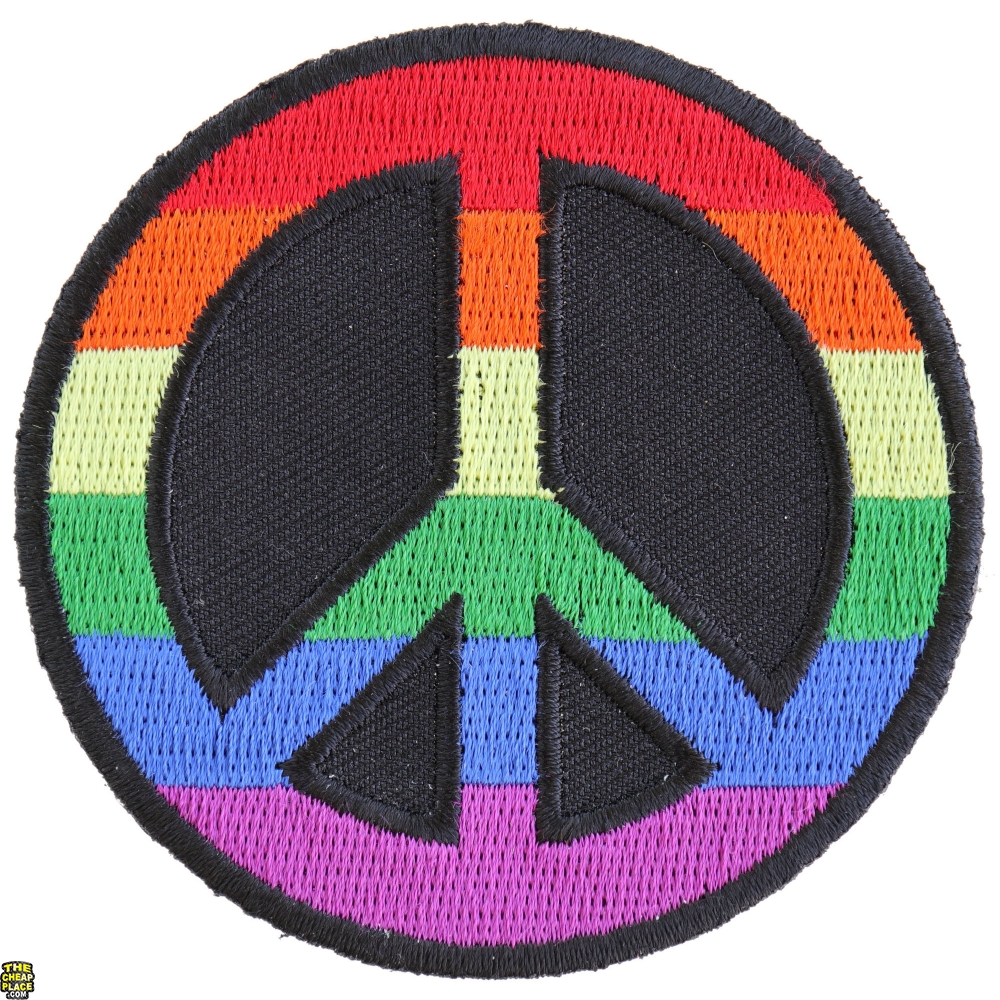 Rainbow Peace Patch | Peace Patches -TheCheapPlace