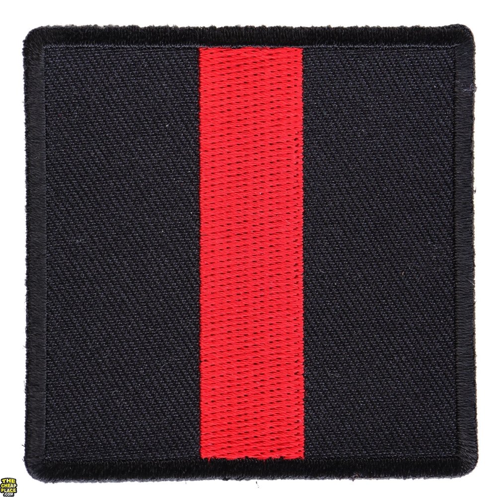 Red Line Firefighter Family Patch