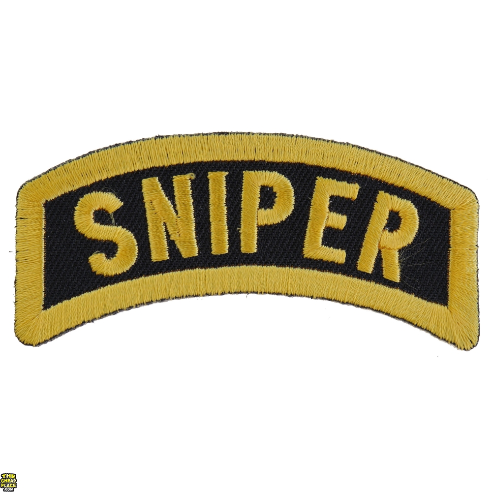 Sniper Rocker Patch | Army Patches -TheCheapPlace