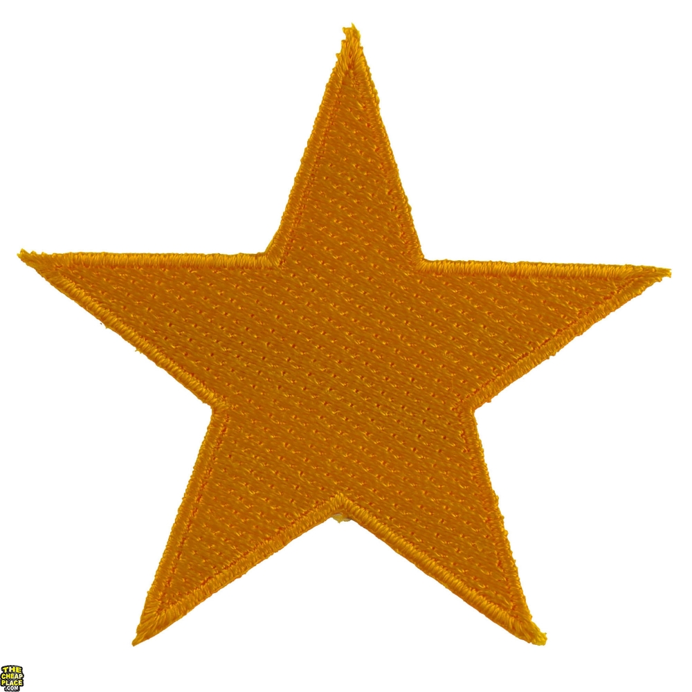 Gold Star Patch | Novelty Patches -TheCheapPlace