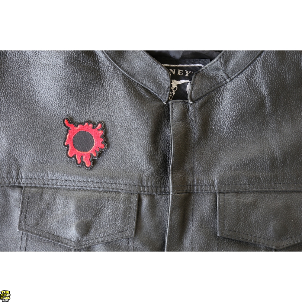 Bullet Hole Patch Blood Red - TheCheapPlace