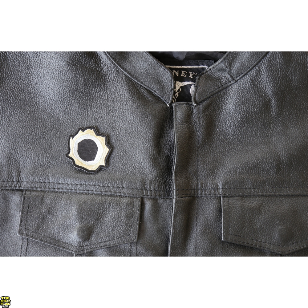 Bullet Hole Patch Green Metal - TheCheapPlace