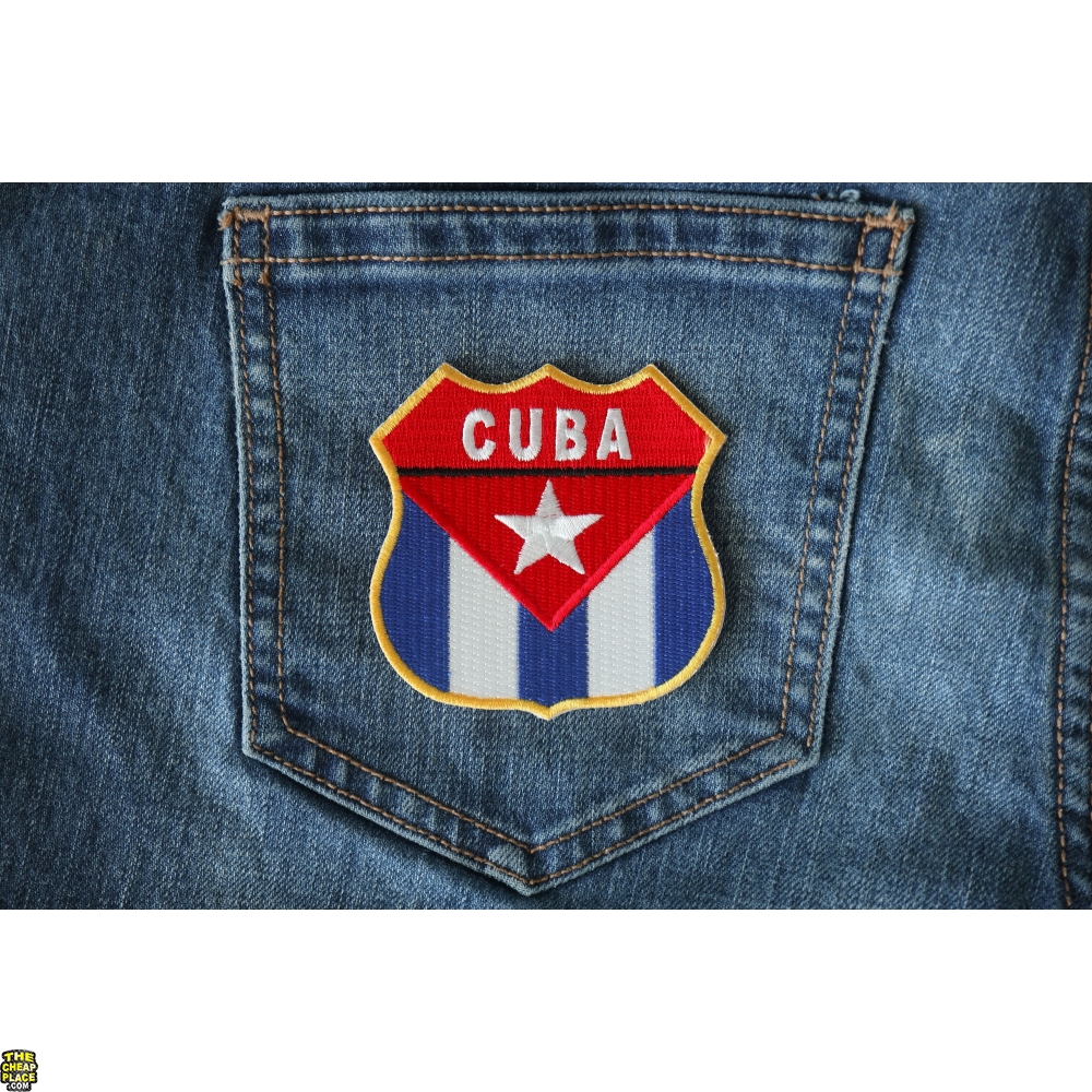 Cuba Shield Patch - TheCheapPlace