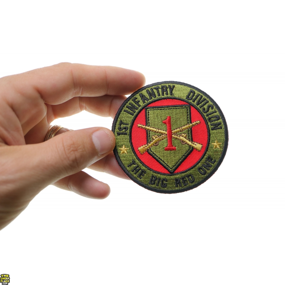 1st Infantry Division Patch The Big Red One | Army Patches -TheCheapPlace