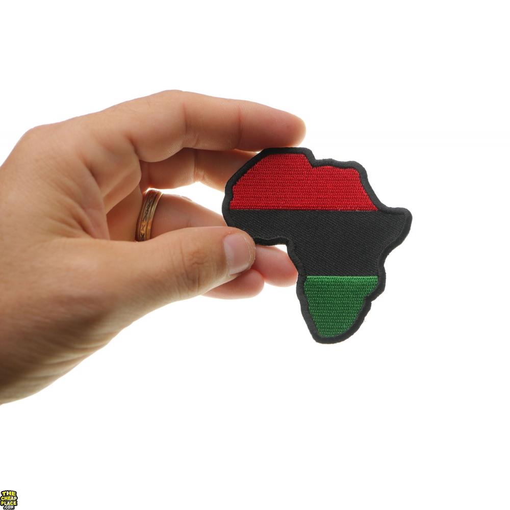 African Map Patch | Flag Patches -TheCheapPlace