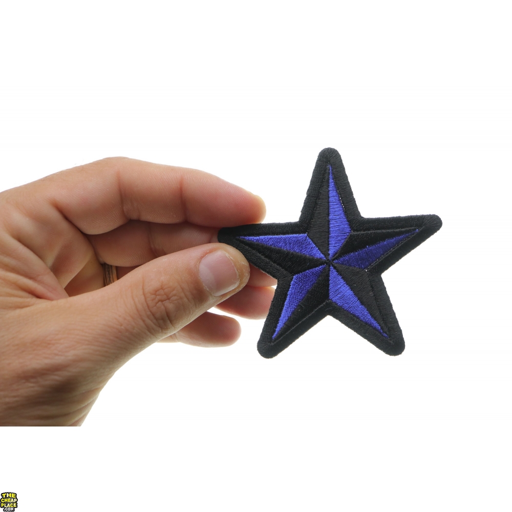 Blue Black Star Patch | Novelty Patches -TheCheapPlace