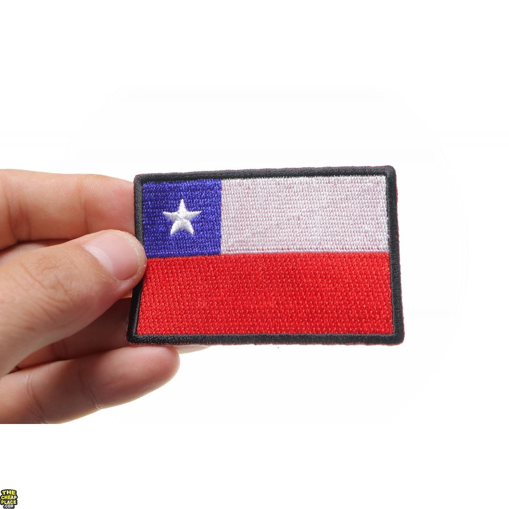 Chile Flag Patch