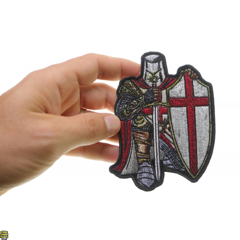 Crusader Knight Patch Small | Christian Patches -TheCheapPlace