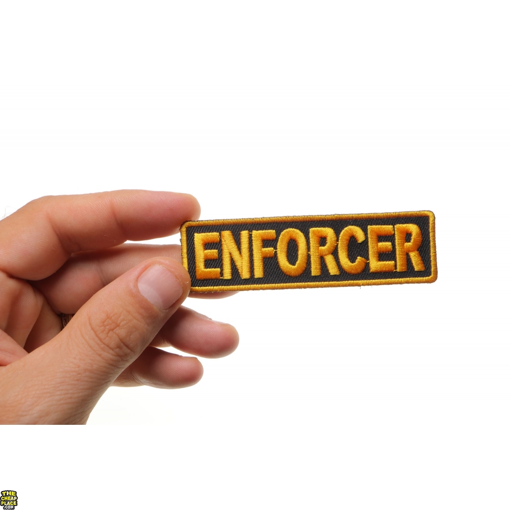 Enforcer Patch 3.5 Inch Yellow