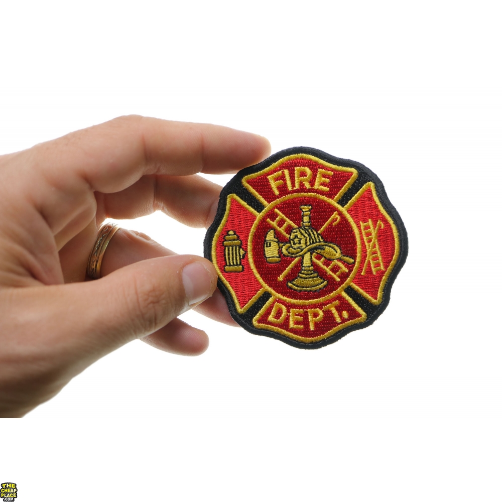 Fire Dept Patch | Fire Fighter Patches -TheCheapPlace