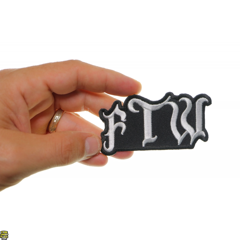 FTW Patch | Biker Patches -TheCheapPlace