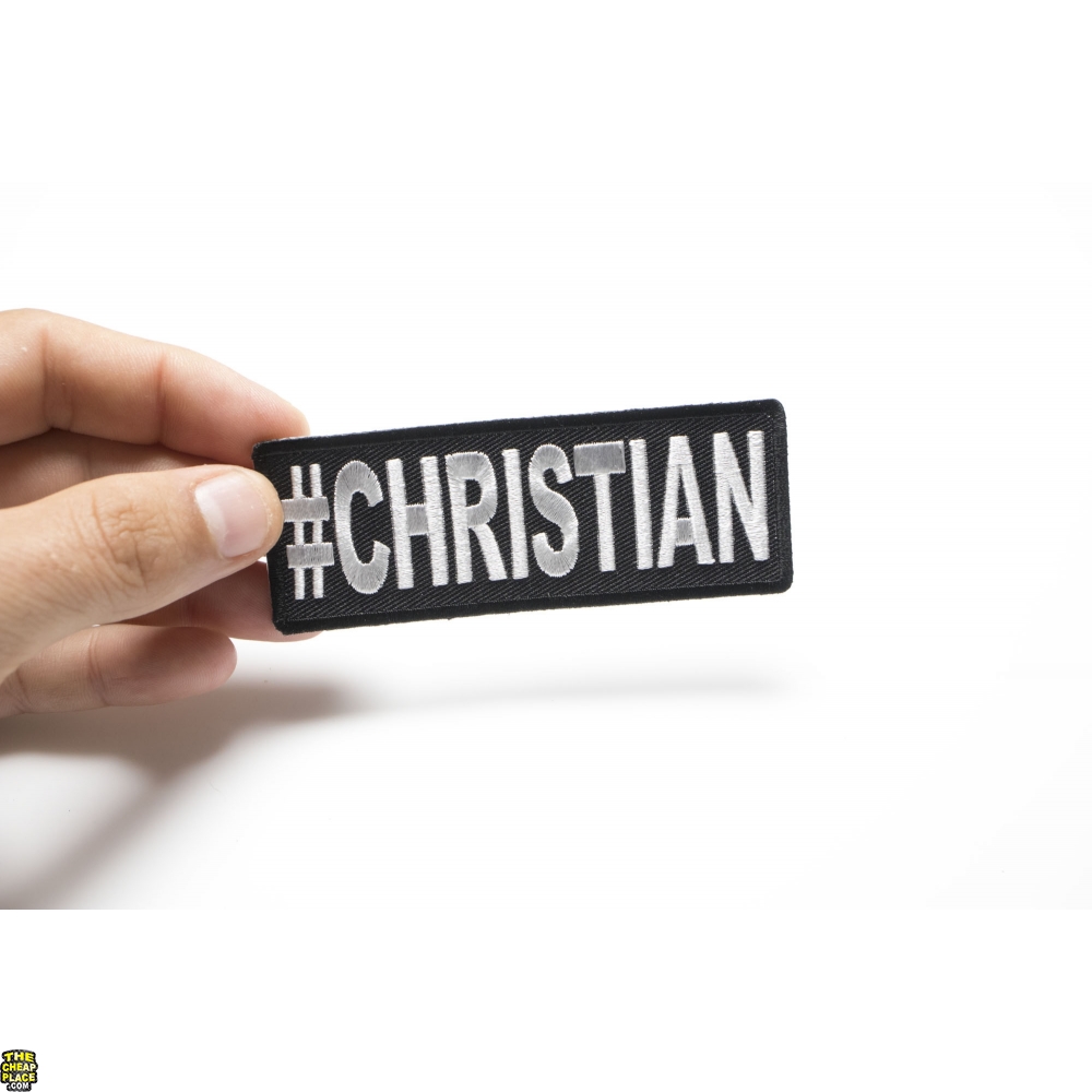Hashtag Christian Patch