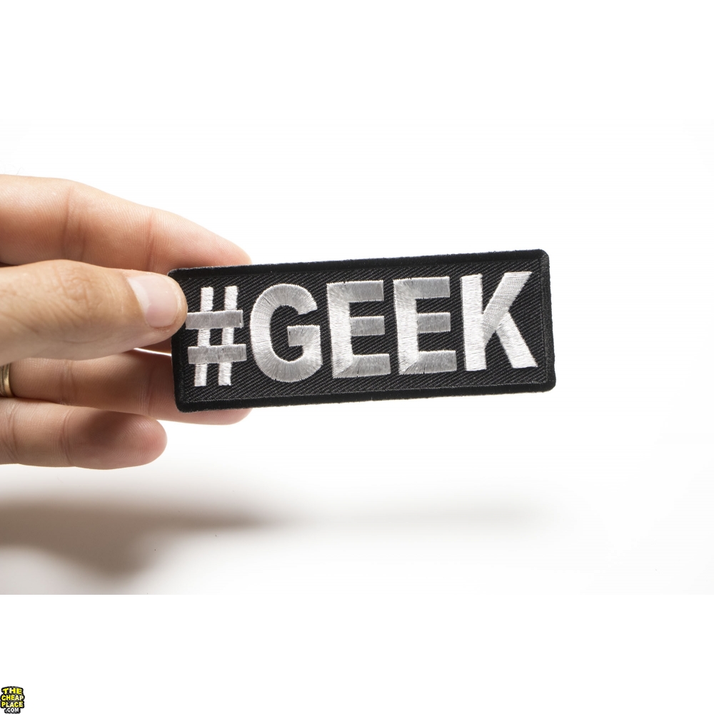 Hashtag Geek Patch