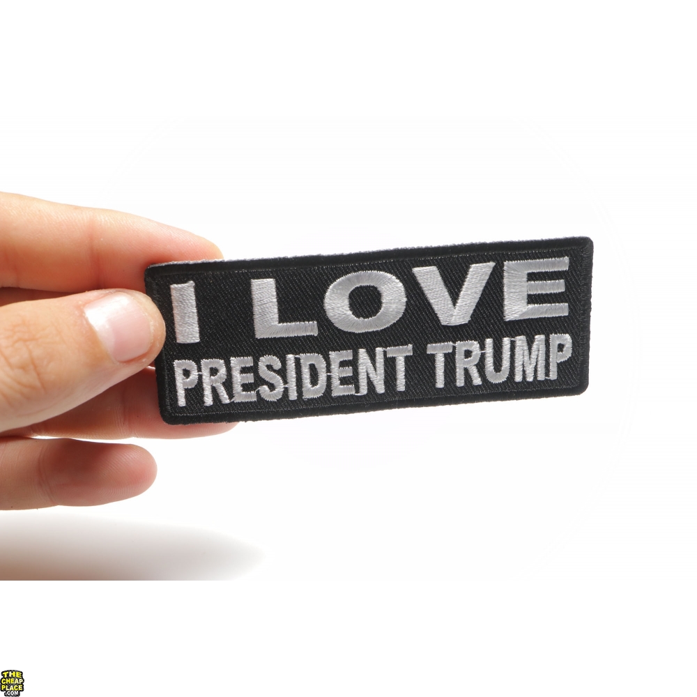 I Love President Trump Patch