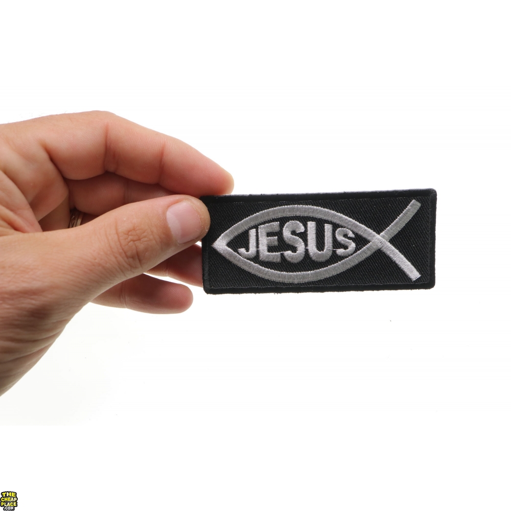 Jesus Fish Patch | Christian Patches -TheCheapPlace