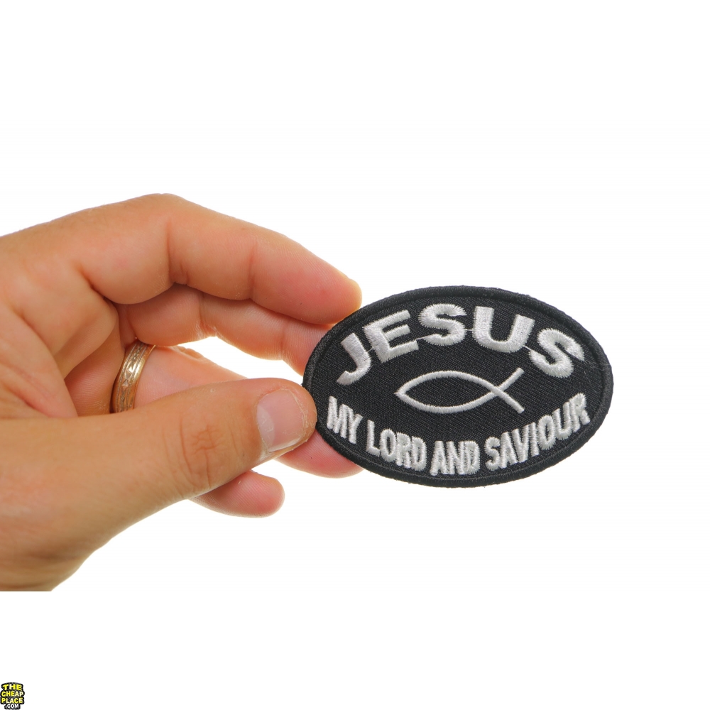 Jesus My Lord and Saviour Patch | Christian Patches -TheCheapPlace