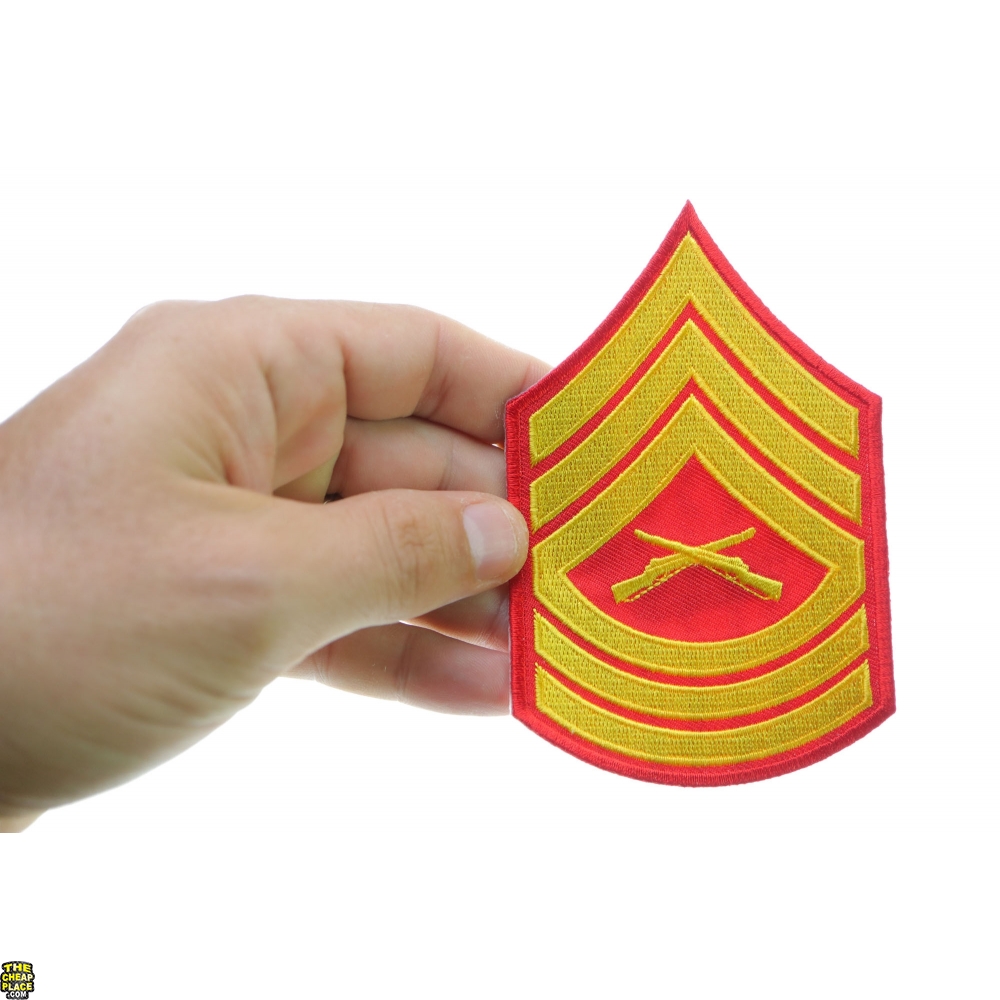 Master Sergeant Marine Patch