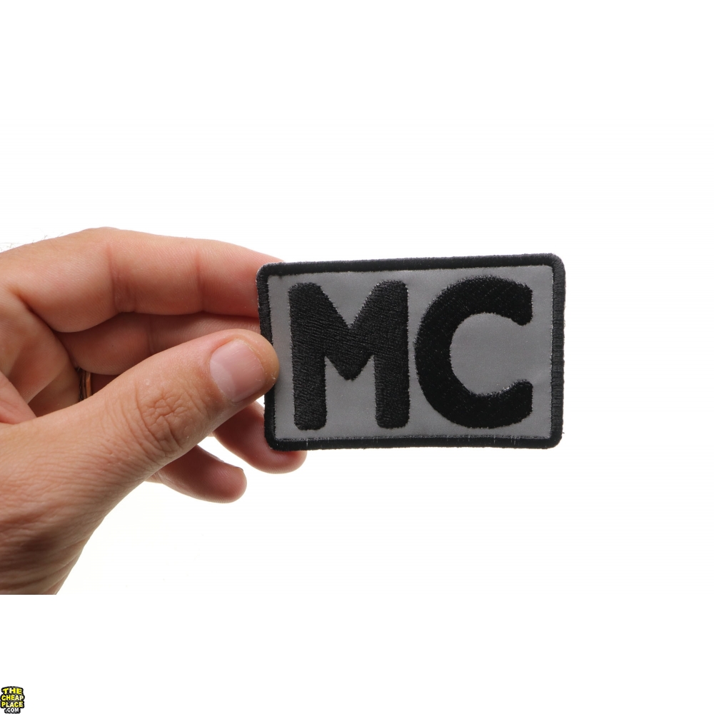 Reflective MC Patch | Biker Patches -TheCheapPlace