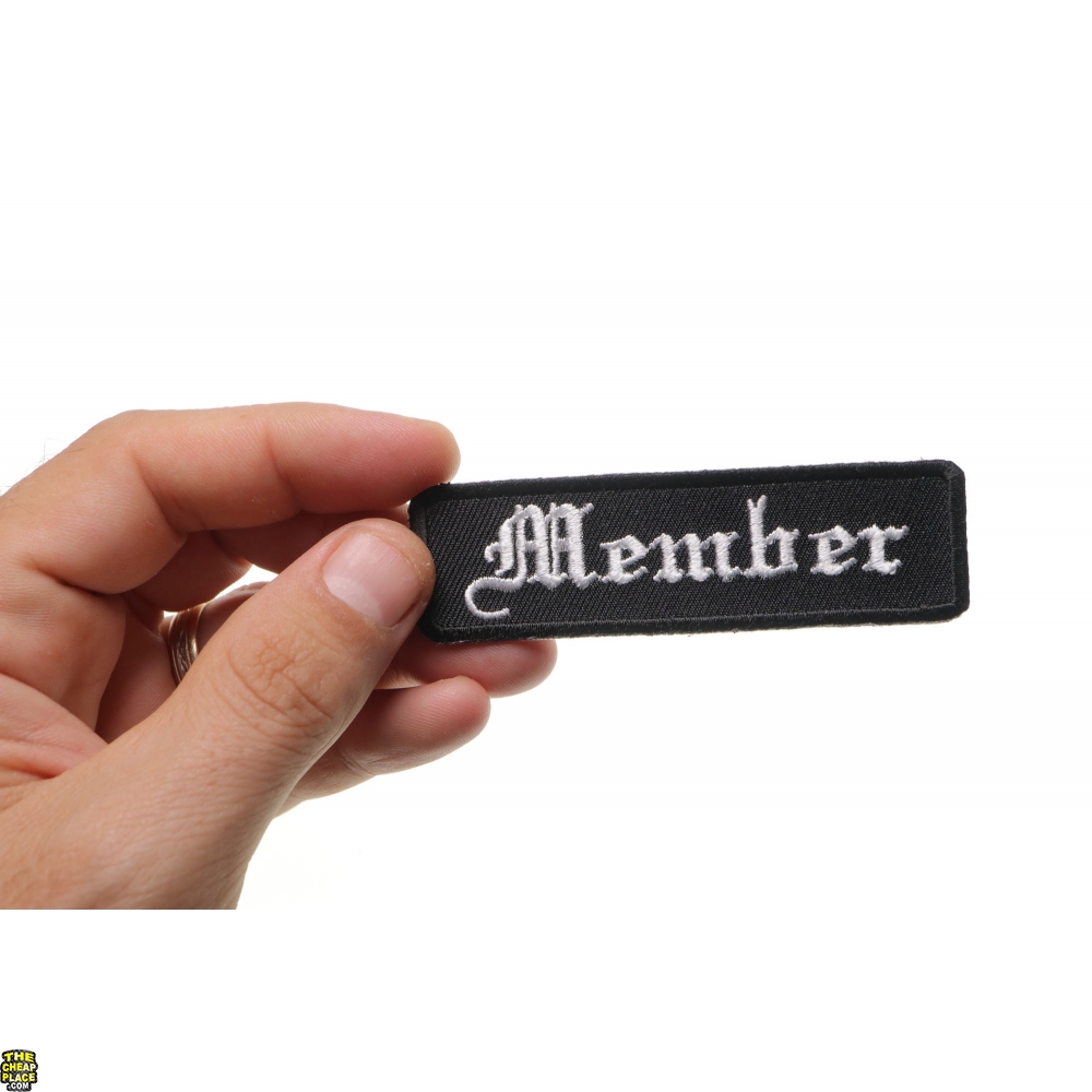 Member Patch In Old English