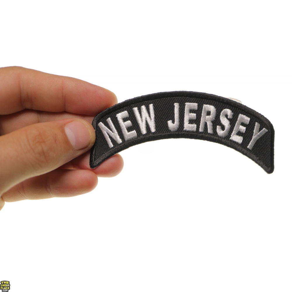 New Jersey Patch | State Rockers -TheCheapPlace
