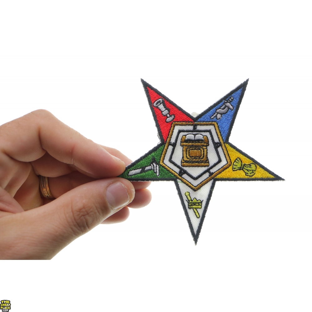 Eastern Star Mason Patch | Patriotic Patches -TheCheapPlace