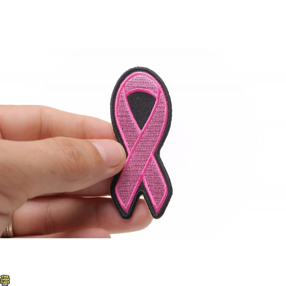 Small Pink Ribbon Breast Cancer Awareness Patch | Support Ribbons ...