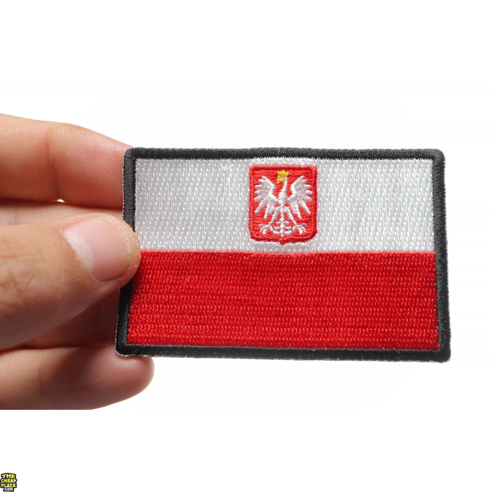 Poland Flag Patch | International Flags -TheCheapPlace