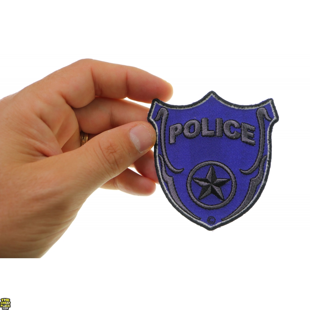 Police Shield Patch | Embroidered Patches