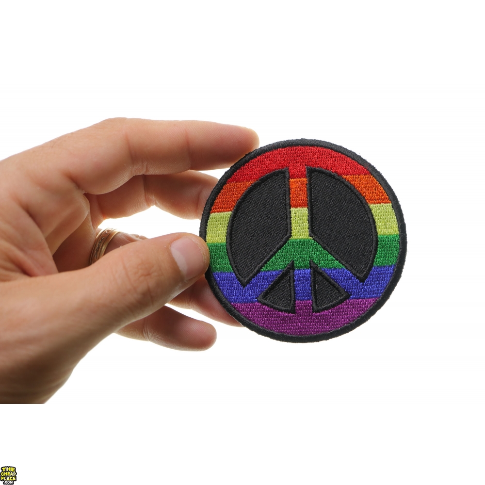 Rainbow Peace Patch | Peace Patches -TheCheapPlace