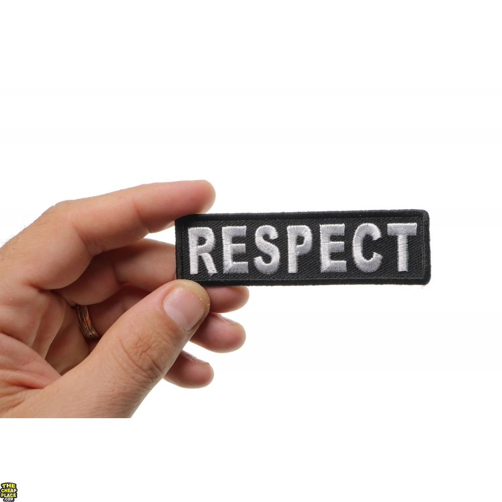Respect Patch | Embroidered Patches