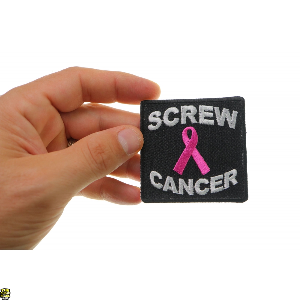 Screw Cancer Patch | Support Ribbons -TheCheapPlace