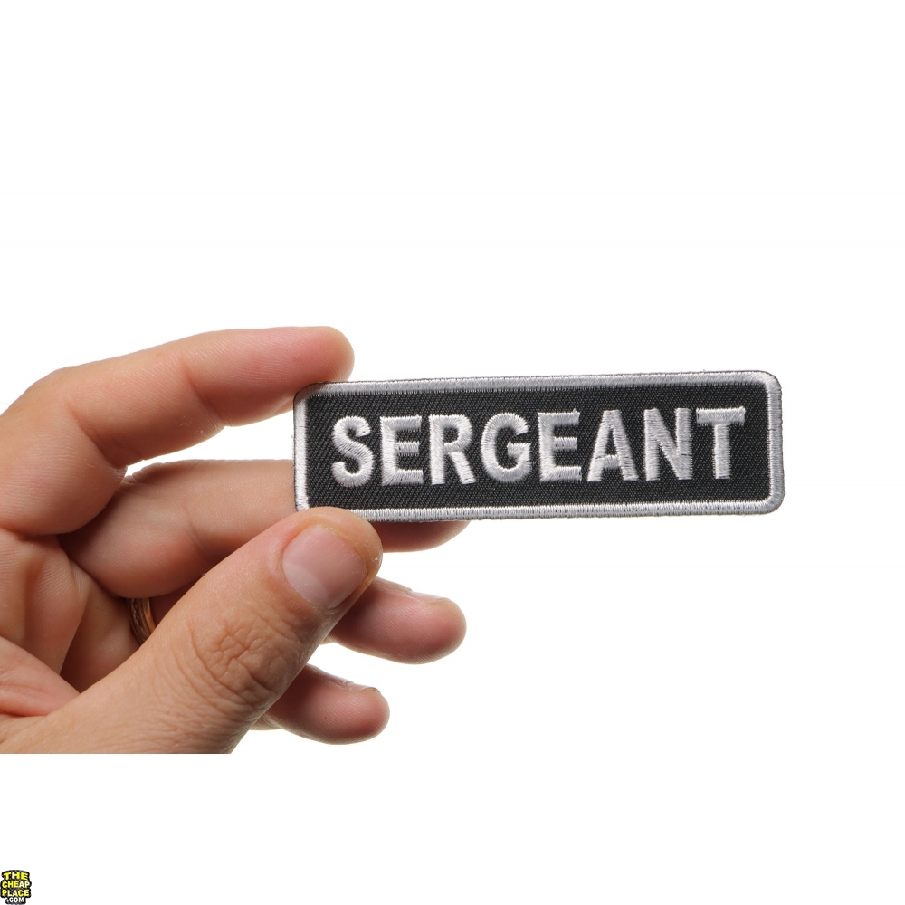 Sergeant Patch | Ranks Titles Nicknames -TheCheapPlace