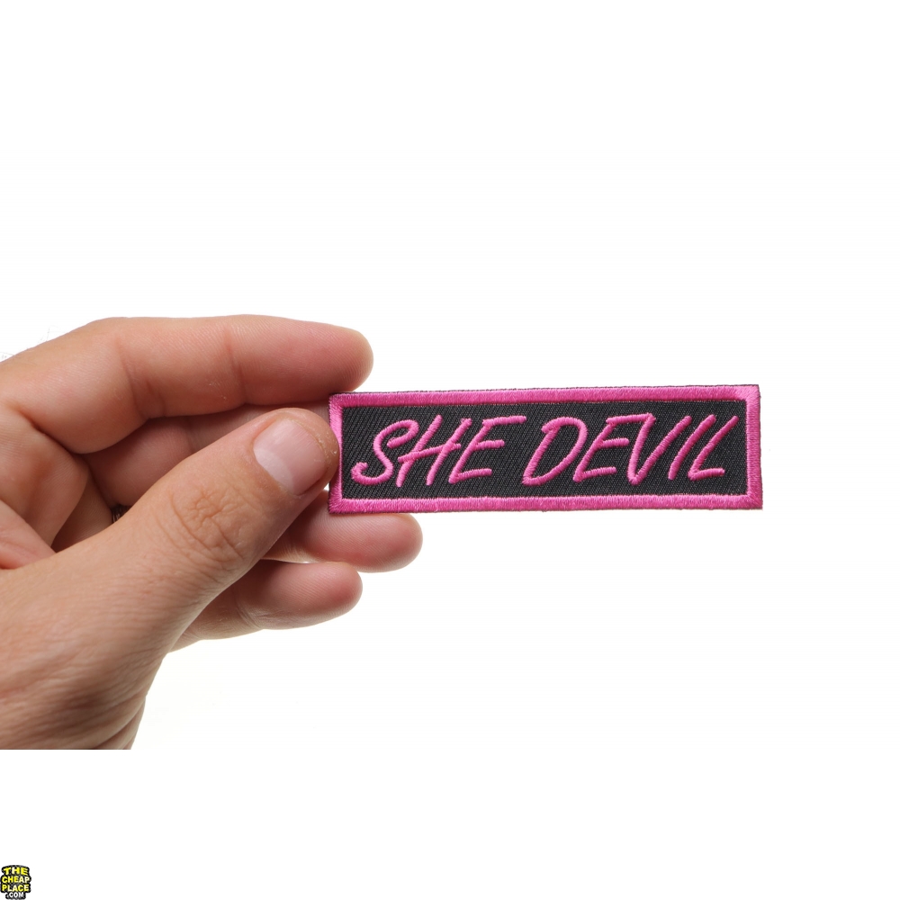 She Devil Patch | Ladies Patches -TheCheapPlace