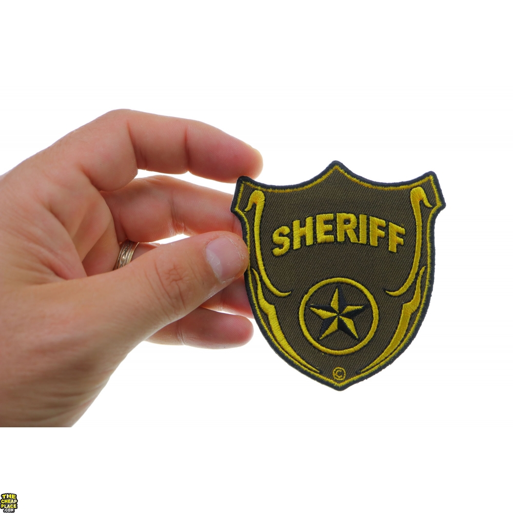 Sheriff Shield Patch | Embroidered Patches