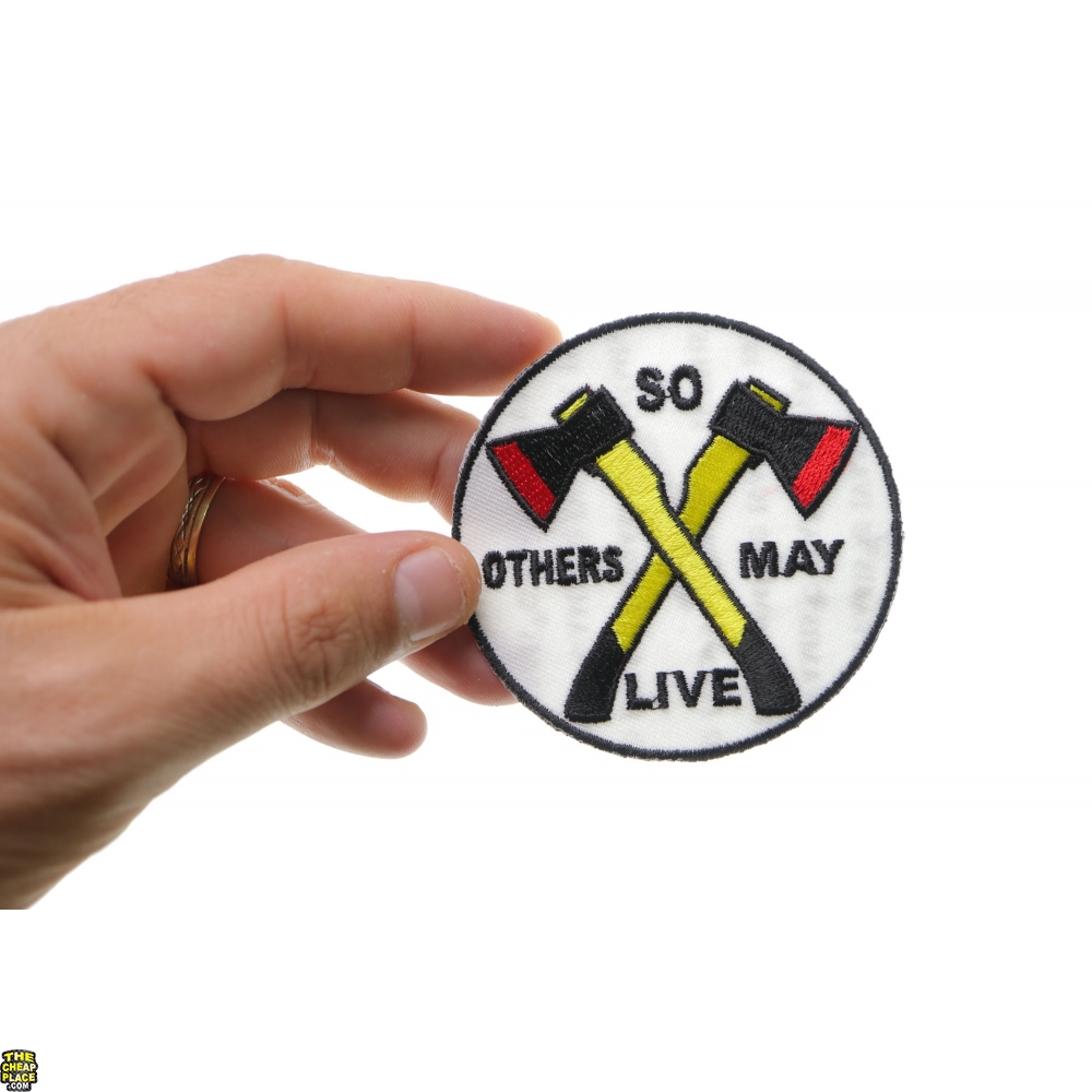 So Others May Live Firefighter Patch | Embroidered Patches