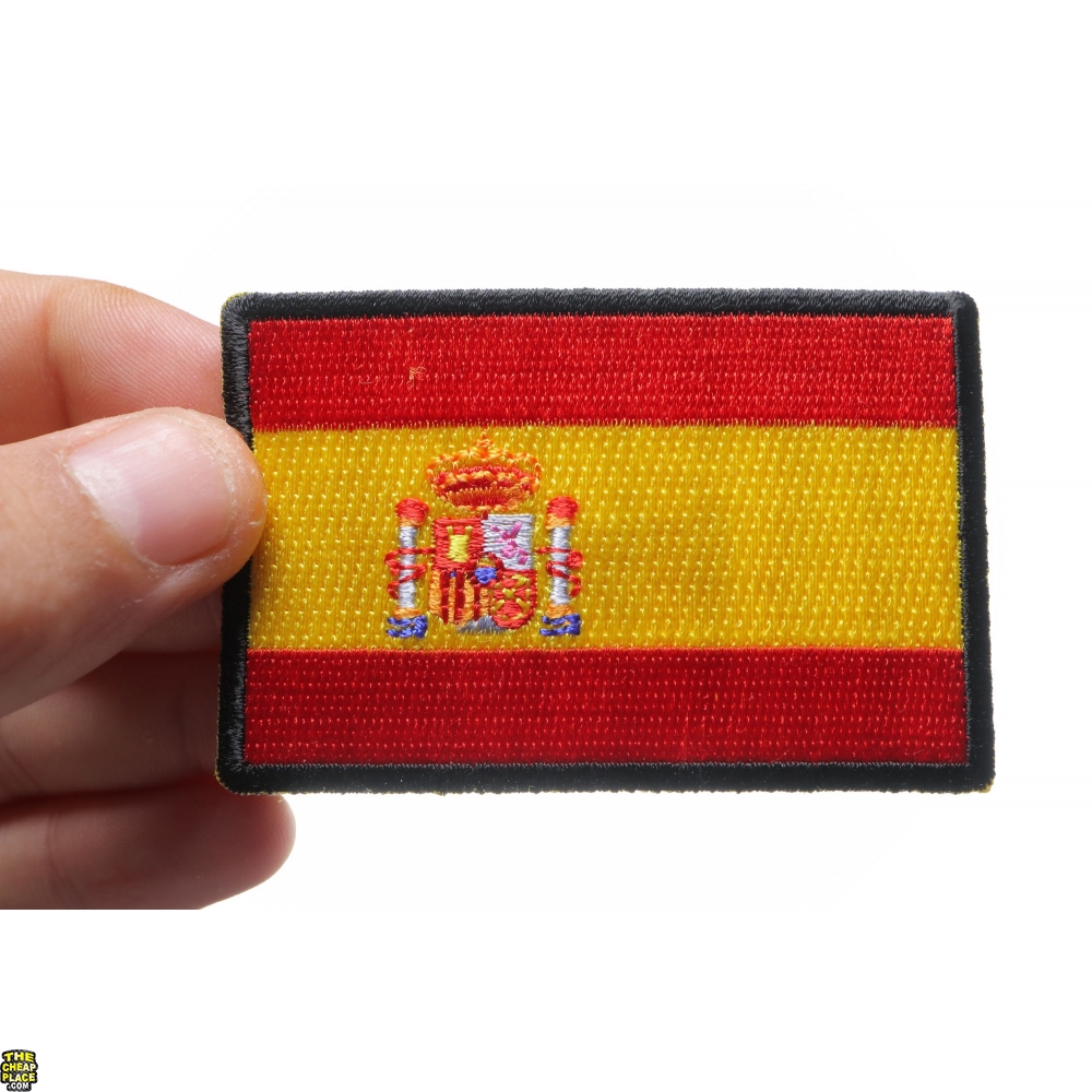Spanish Flag Patch | International Flags -TheCheapPlace