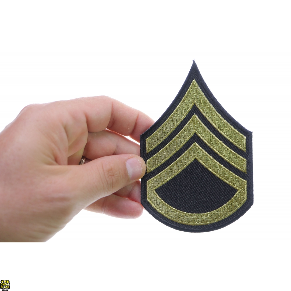 Staff Sergeant Iron on Patch - TheCheapPlace