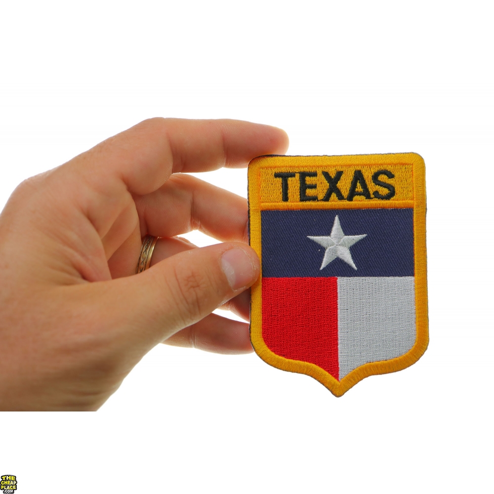 Texas Shield Patch | Texas Pride Patches -TheCheapPlace