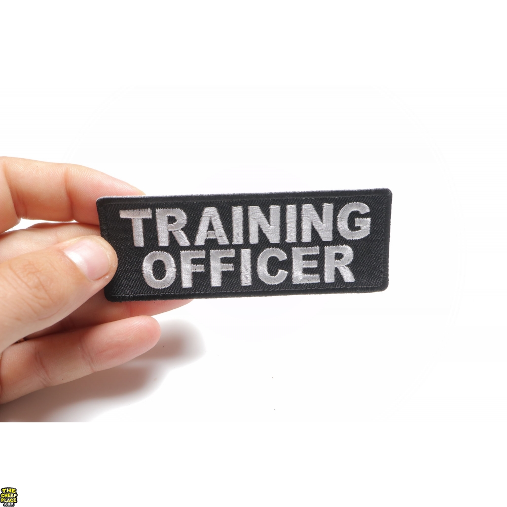 Training Officer Patch | Embroidered Patches
