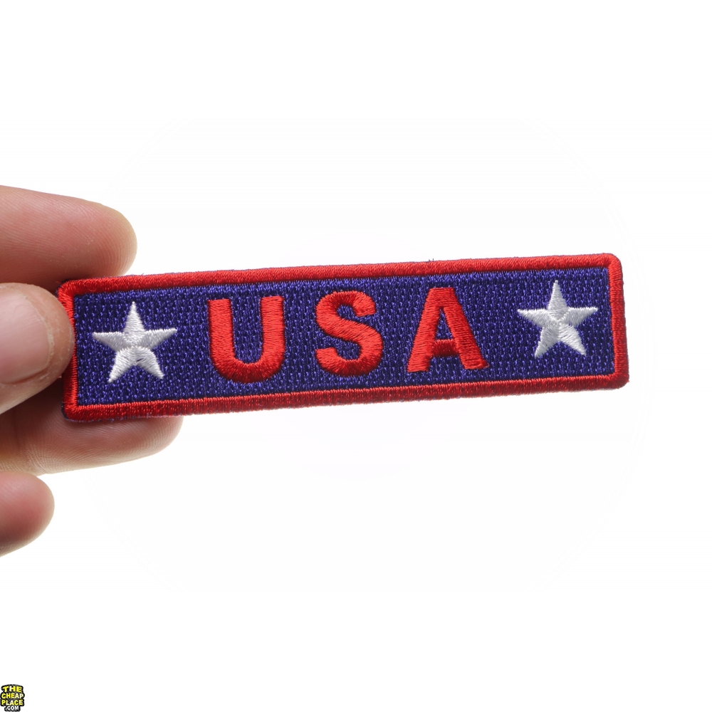 USA Red White Blue Patch
