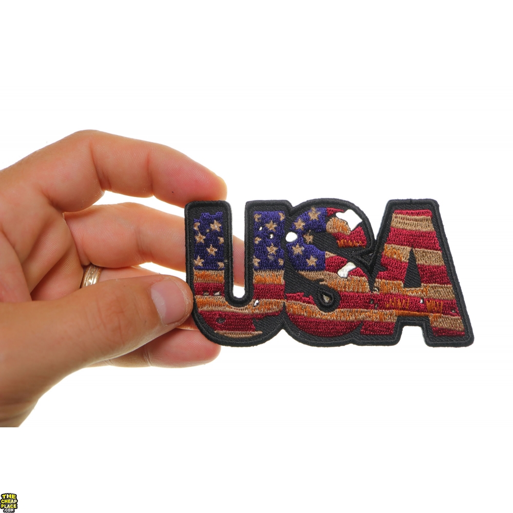 USA Vintage Patch Flag Patch | Vintage US Flag Patches -TheCheapPlace