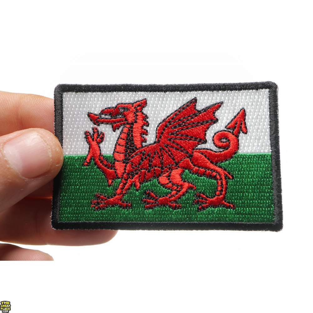 Wales Flag Patch | International Flags -TheCheapPlace