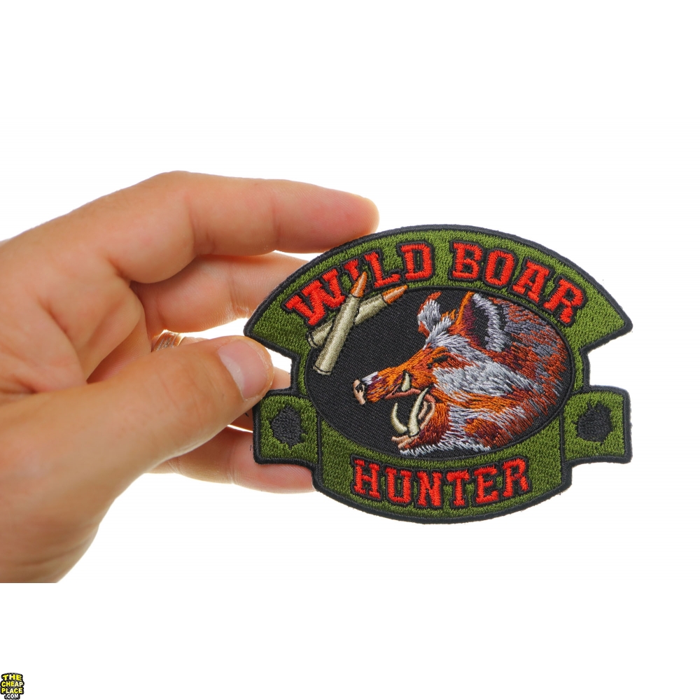 Wild Boar Hunter Patch | Wild Animal Patches -TheCheapPlace