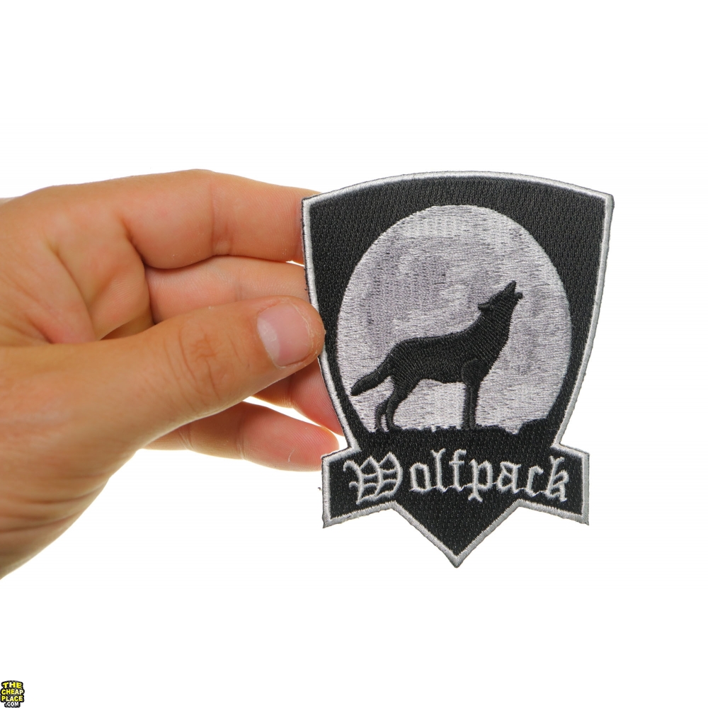 Wolfpack Patch With Howling Wolf | Wolf Patches -TheCheapPlace