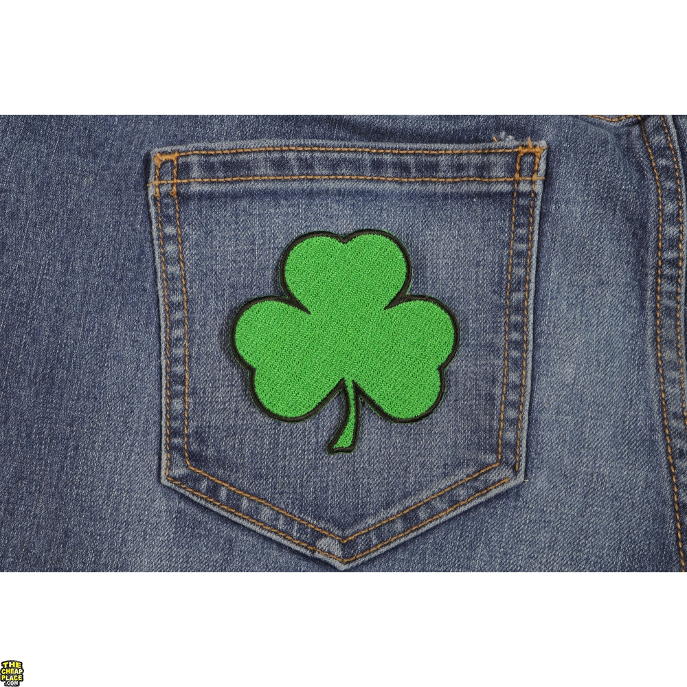 3 Leaf Clover Shamrock Patch | Irish Pride Patches -TheCheapPlace