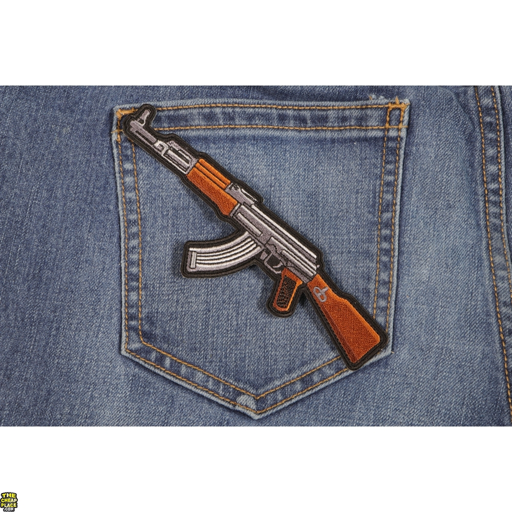 AK 47 Patch | 2nd Amendment Patches -TheCheapPlace
