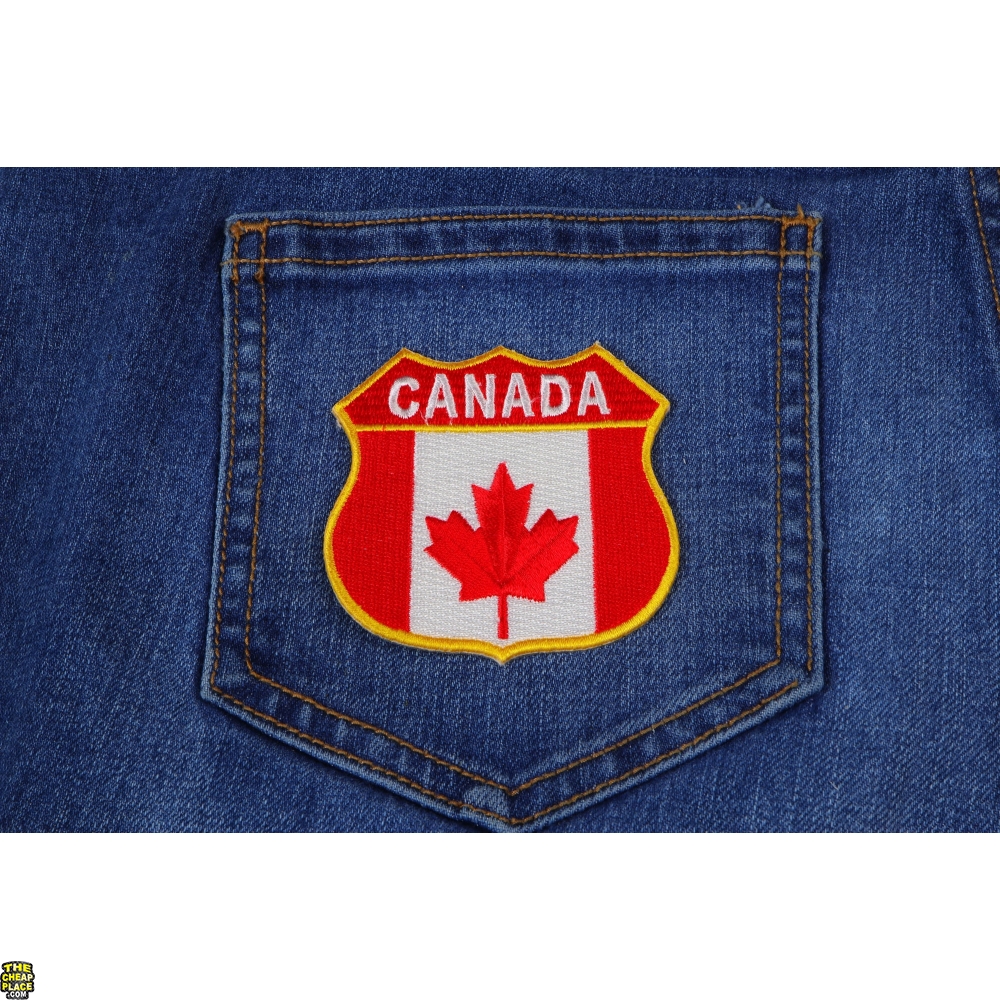 Canadian Shield Patch - Canada Flag | International Flags -TheCheapPlace