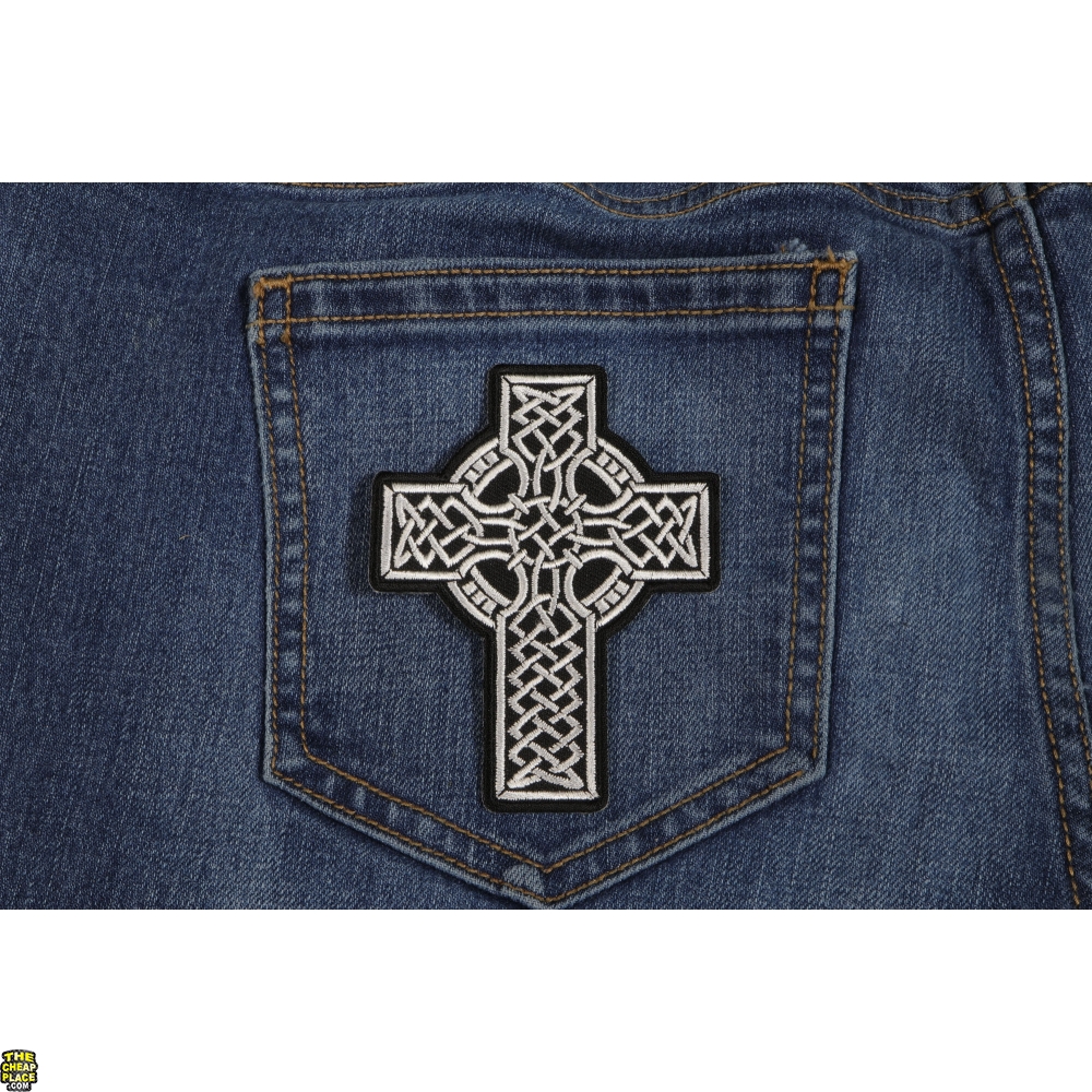 Celtic Design Cross Patch - TheCheapPlace