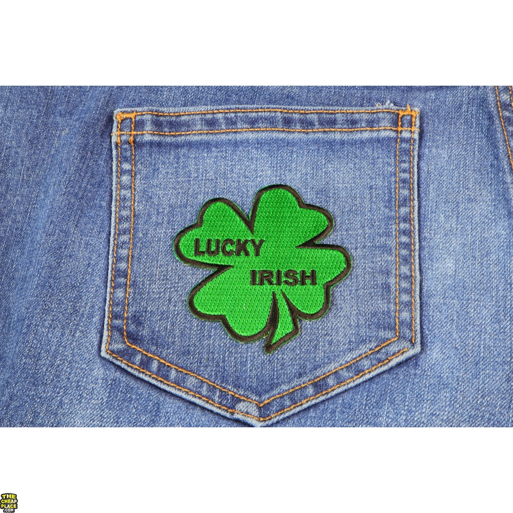 Lucky Irish Shamrock Patch | Irish Pride Patches -TheCheapPlace