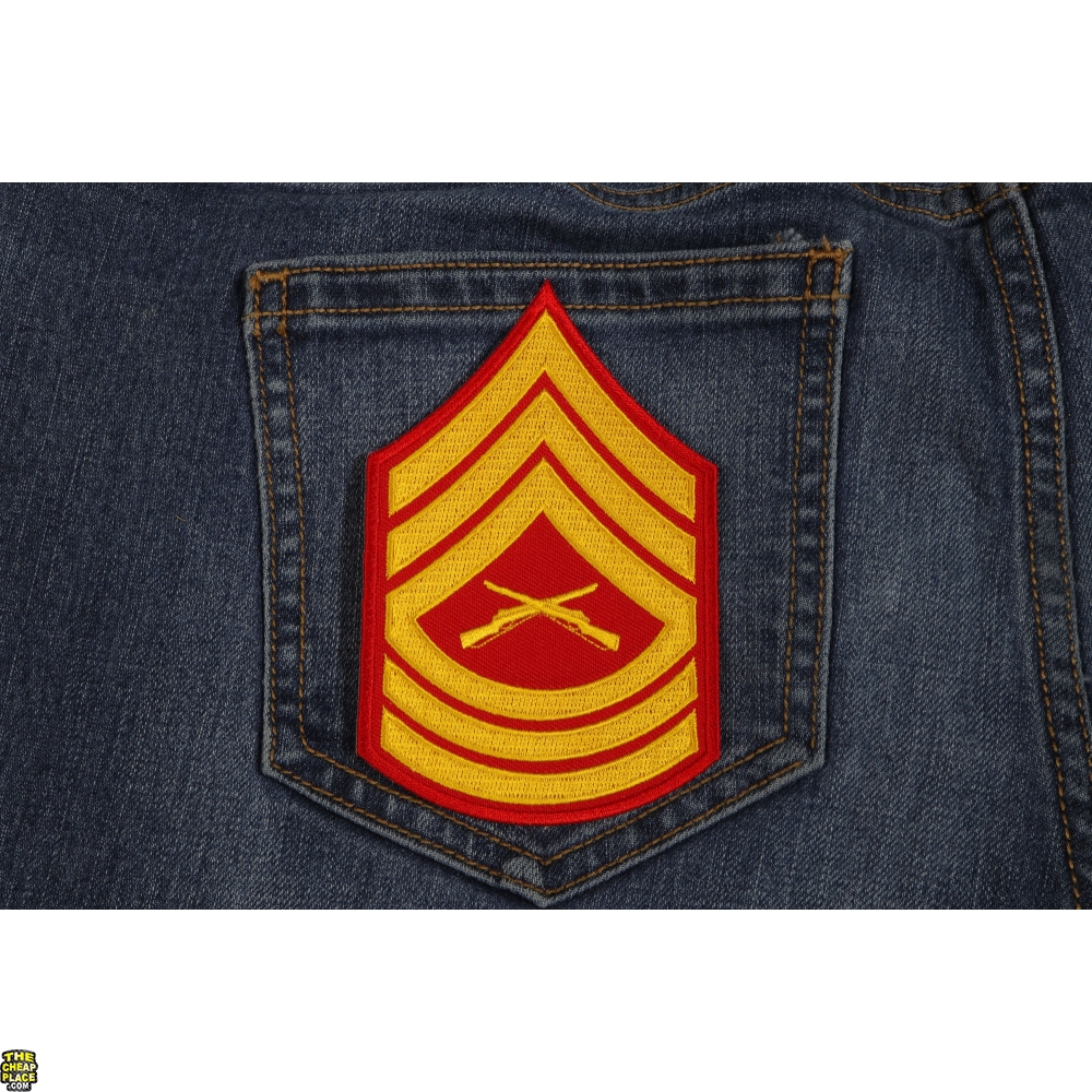 Master Sergeant Marine Patch